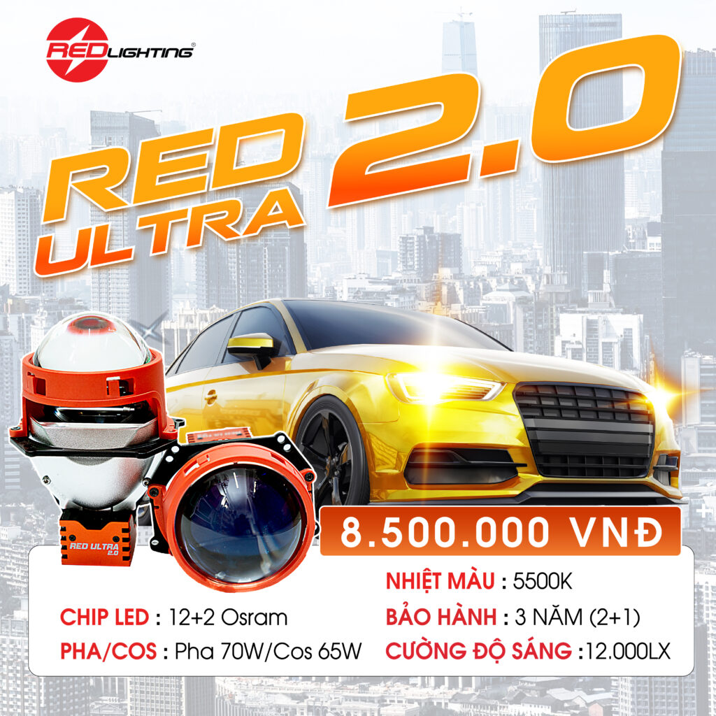 Bi Led Red Ultra 2.0 - Red Lighting - Thương Hiệu Đèn Tăng Sáng Hàng ...